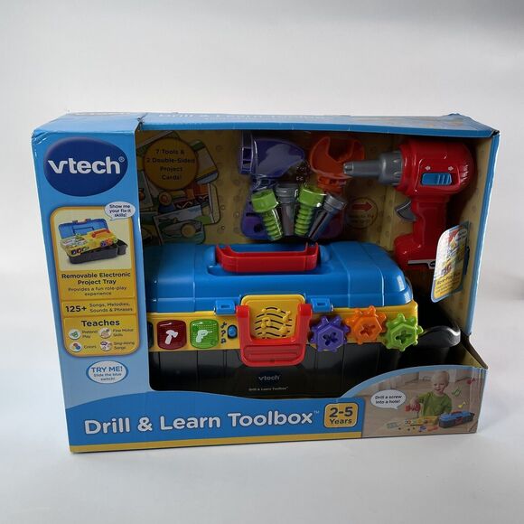 vtech | Toys | Vtech Drill And Learn Toolbox With Sound | Poshmark